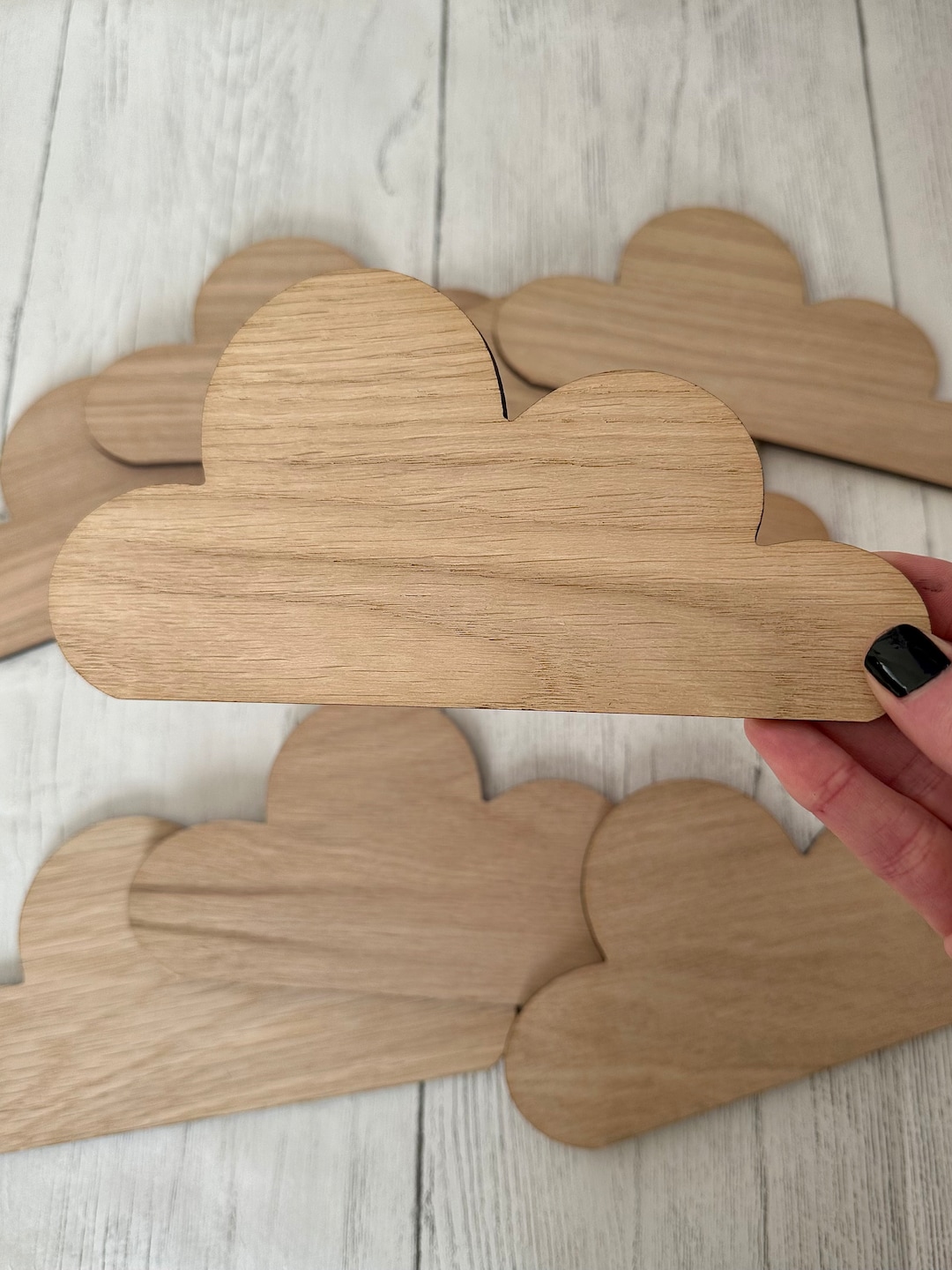 Wooden Cloud Craft Blank, Laser Cut Oak Cloud, Cloud for Crafting - Etsy UK