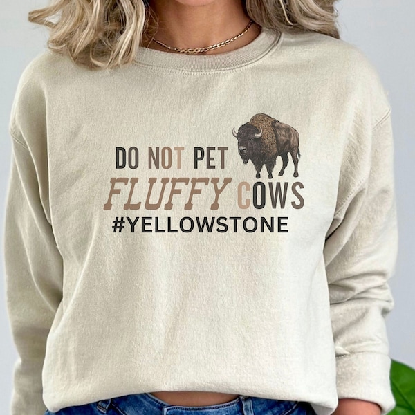 Fluffy Cows Yellowstone Park - Etsy