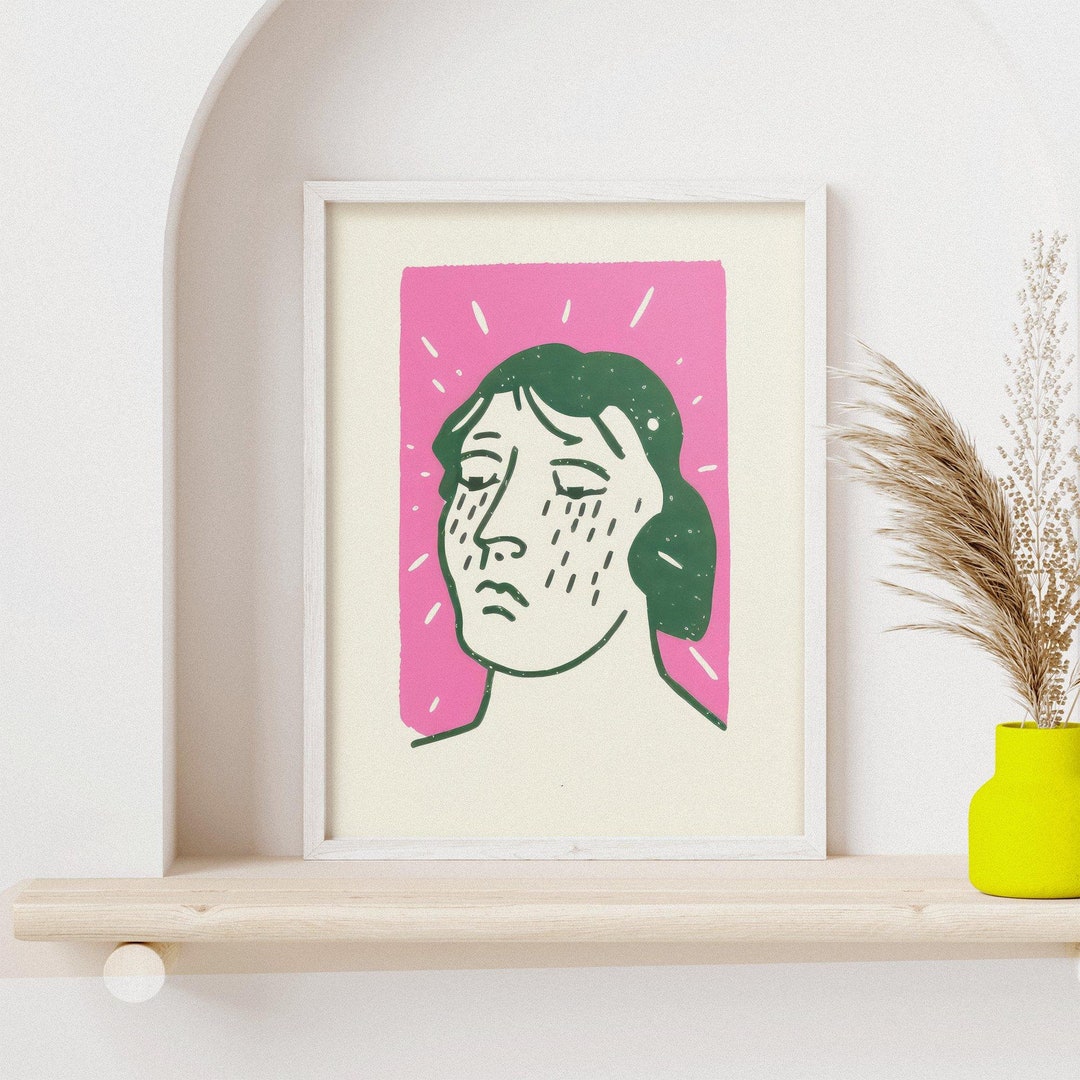 The Sad Prince Retro Poster Fairy Tale Art Print the Little Prince ...