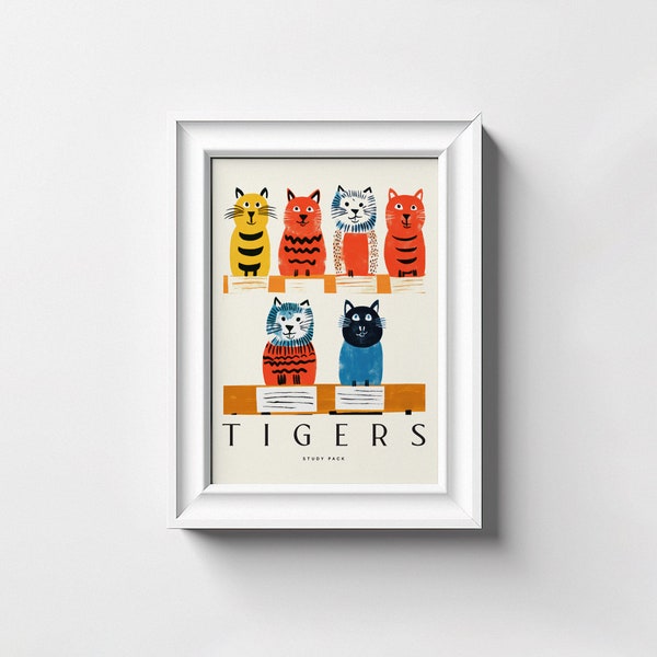 Tiger Classroom Decor - Etsy