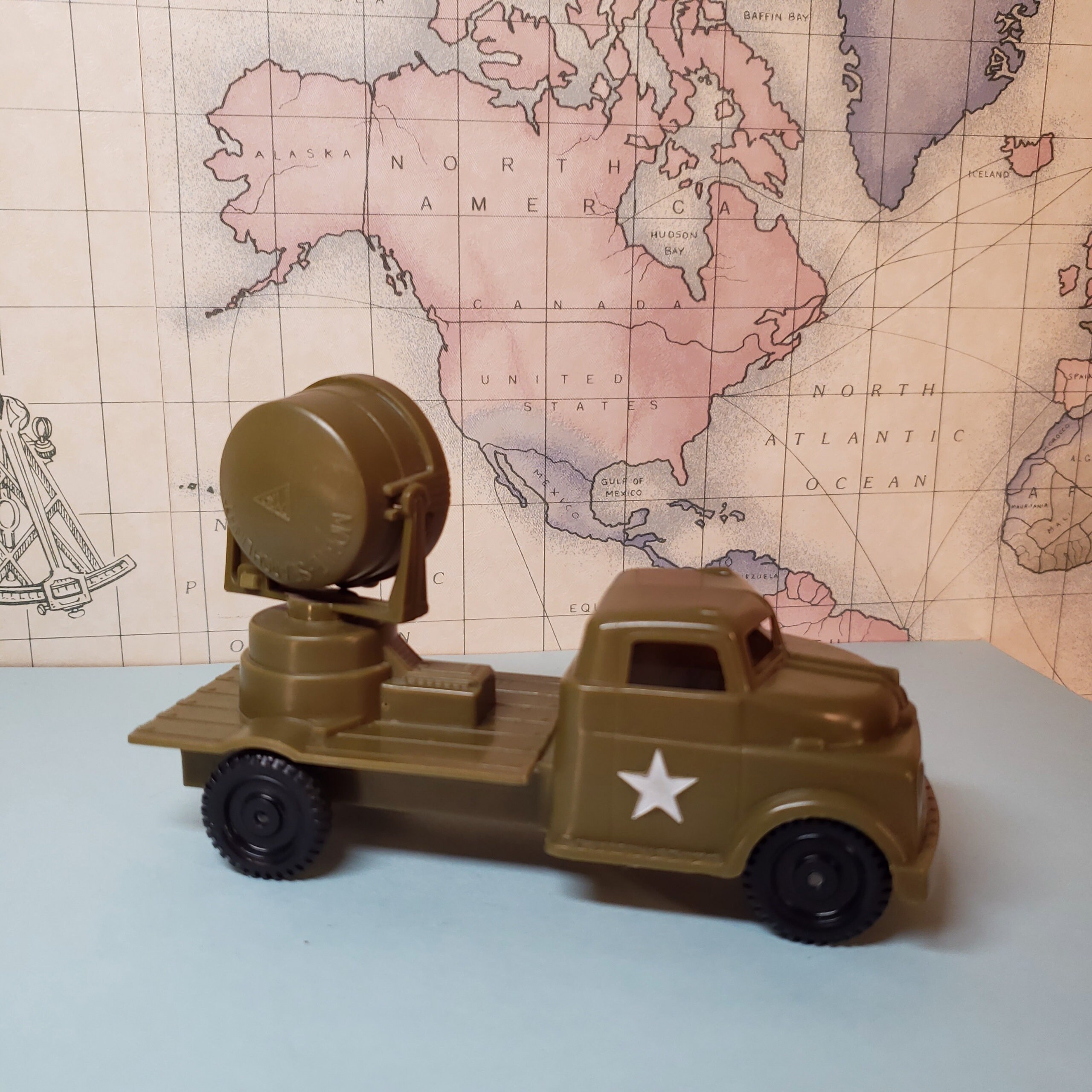 Vintage Pyro Hard Plastic Military Mobile Search Light Truck - Etsy