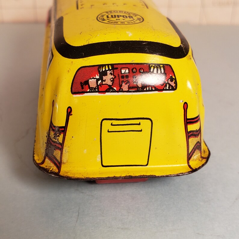 Vintage 1950's Lupor Tin Litho Streamliner Train Engine - Etsy
