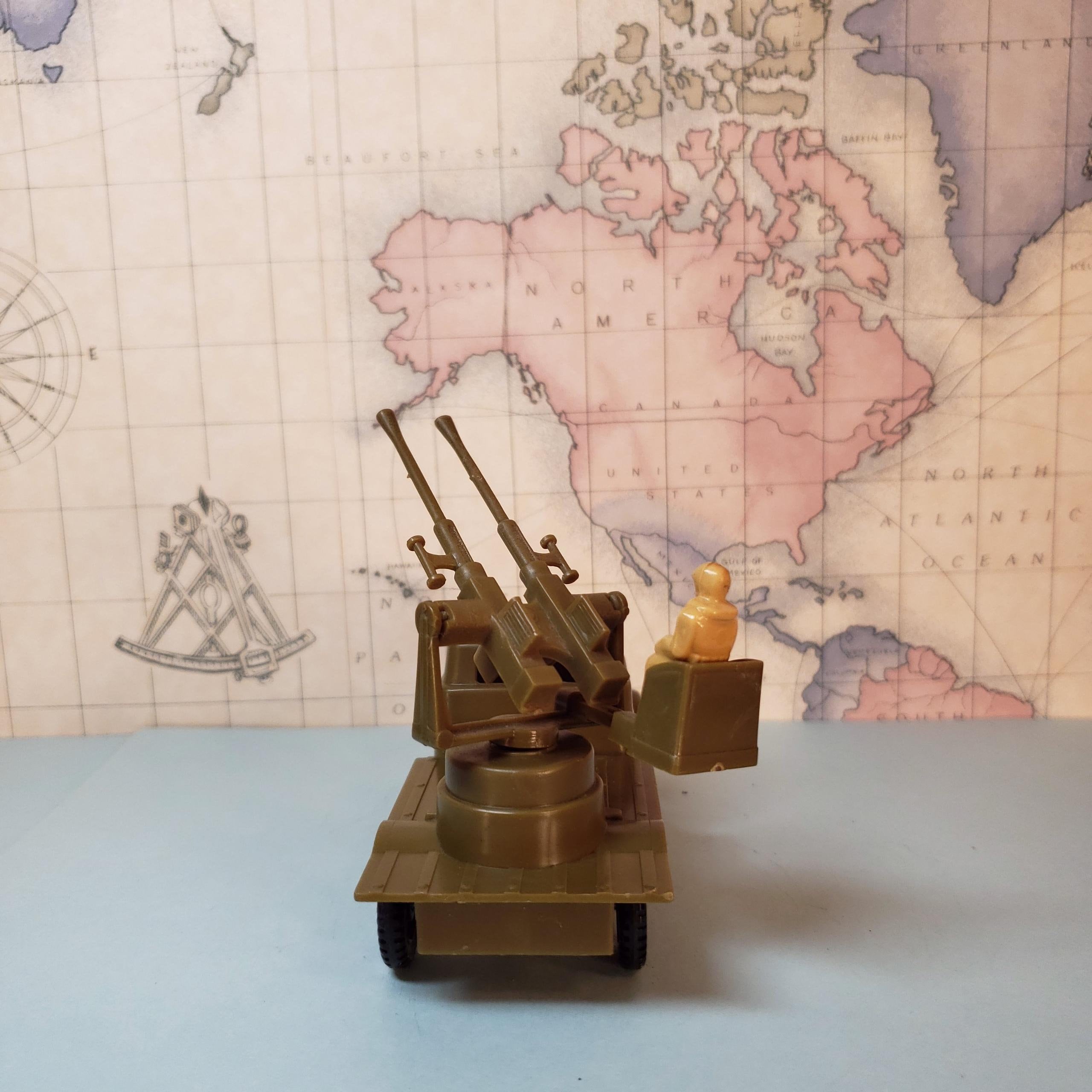 Vintage Pyro Hard Plastic Military Mobile Anti-aircraft Truck - Etsy