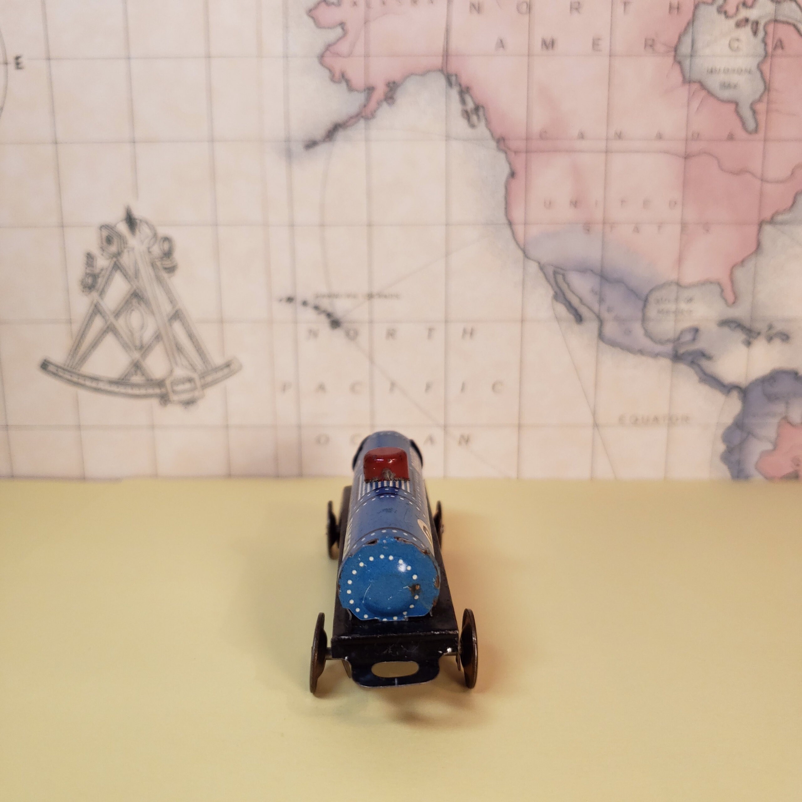 Vintage 1950's Ranger Tin Train Tank Tanker Car - Etsy