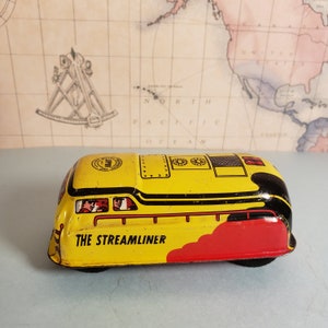 Vintage 1950's Lupor Tin Litho Streamliner Train Engine - Etsy