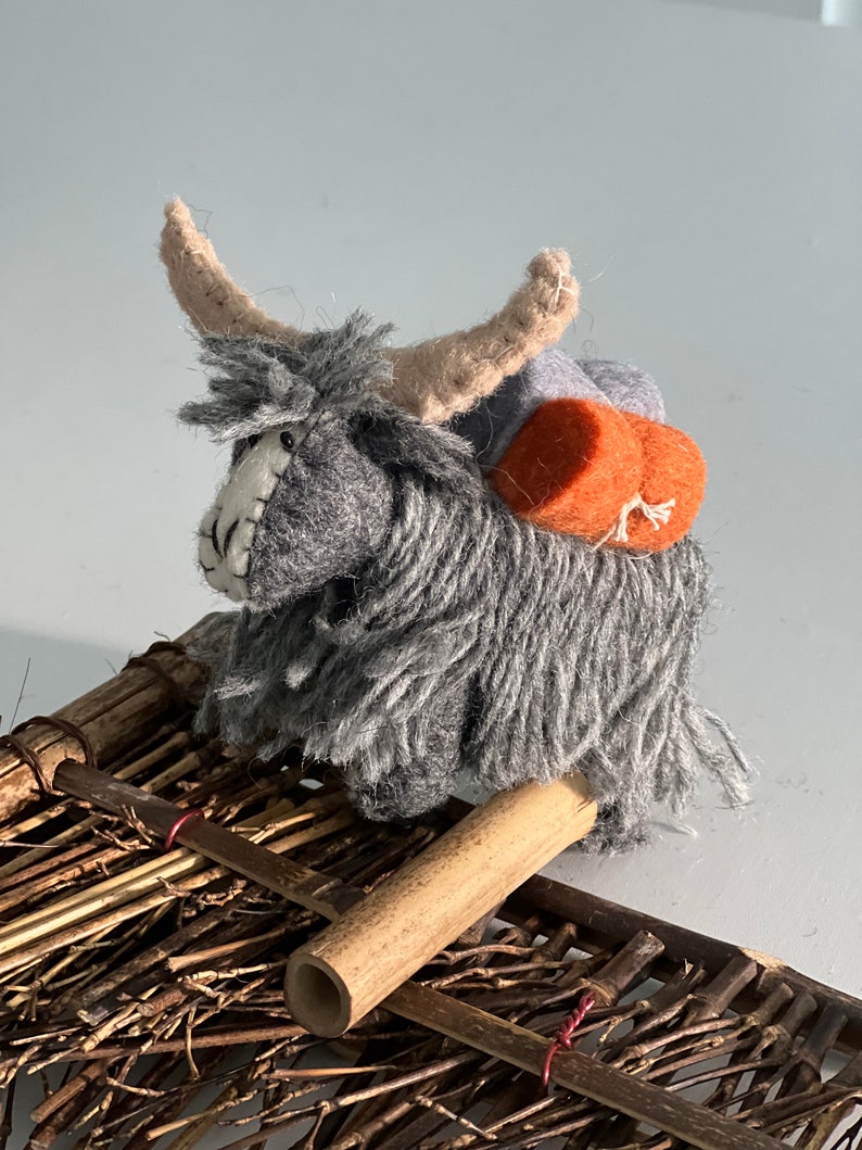Handmade Felt Himalayan Yaks|wool Toy|animal Lovers|gifts| Home Decor ...