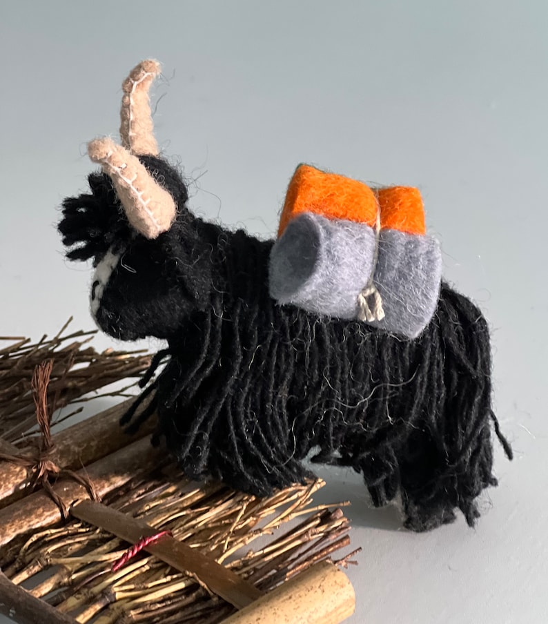 Handmade Felt Himalayan Yaks|wool Toy|animal Lovers|gifts| Home Decor ...