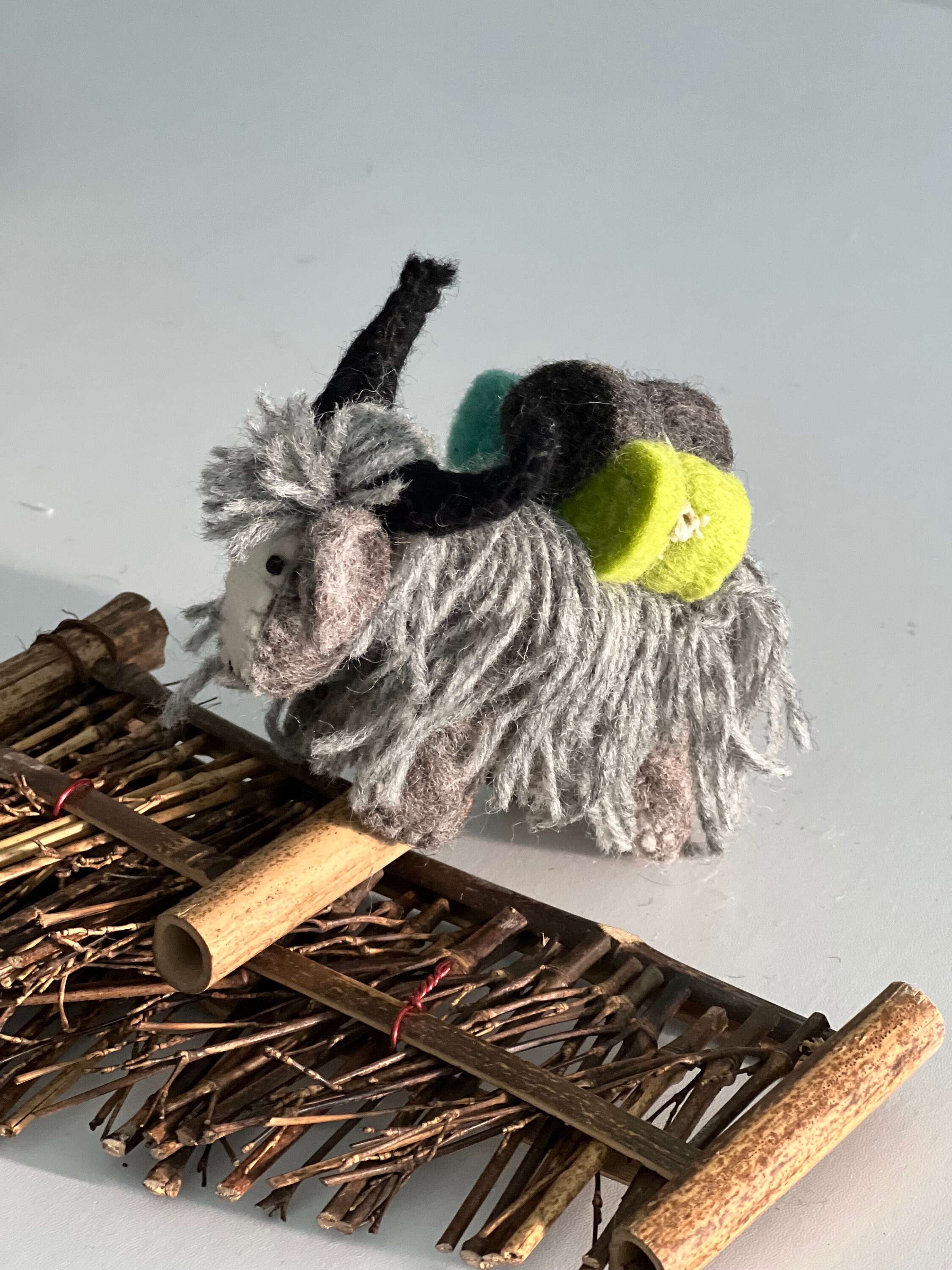 Handmade Felt Himalayan Yaks|set of 2|wool Toy| Animal Lovers|gifts ...