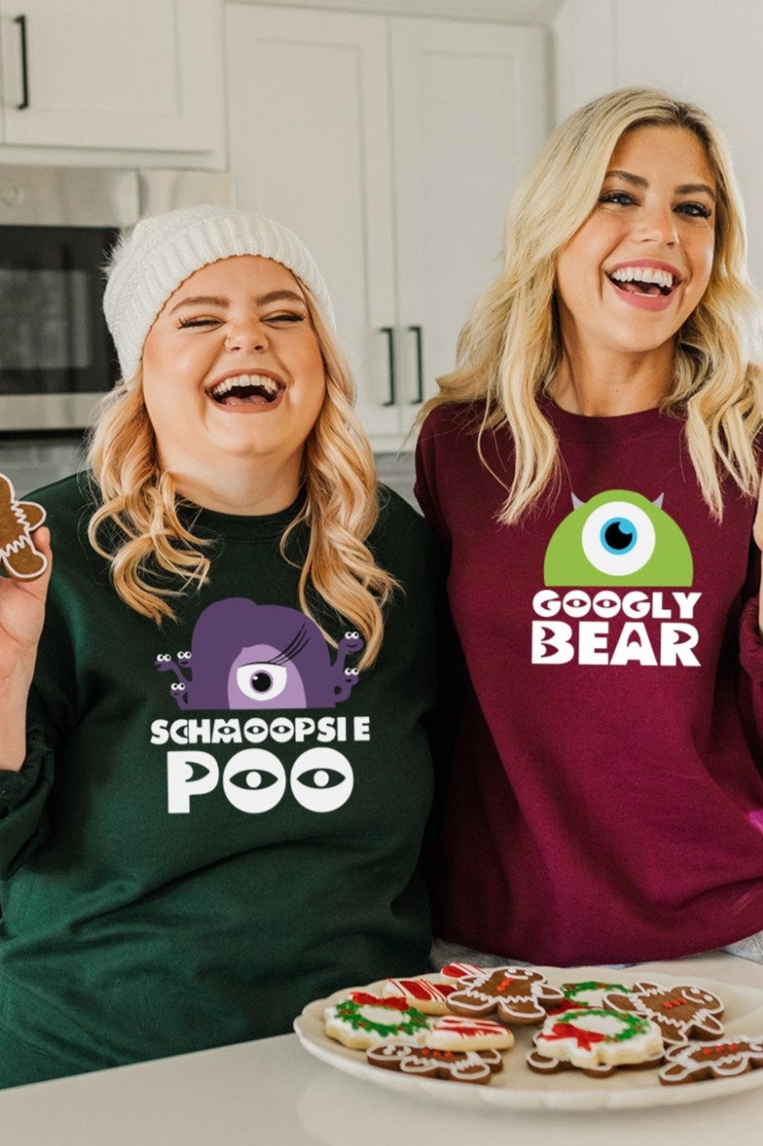 Googly Bear and Schmoopsie Poo Couple Shirts Monsters Inc - Etsy