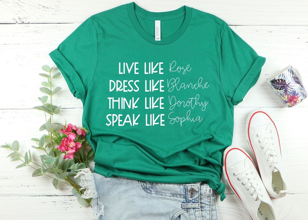 Golden Girls Shirt Golden Girls Names Shirt Golden Girl Gift - Etsy