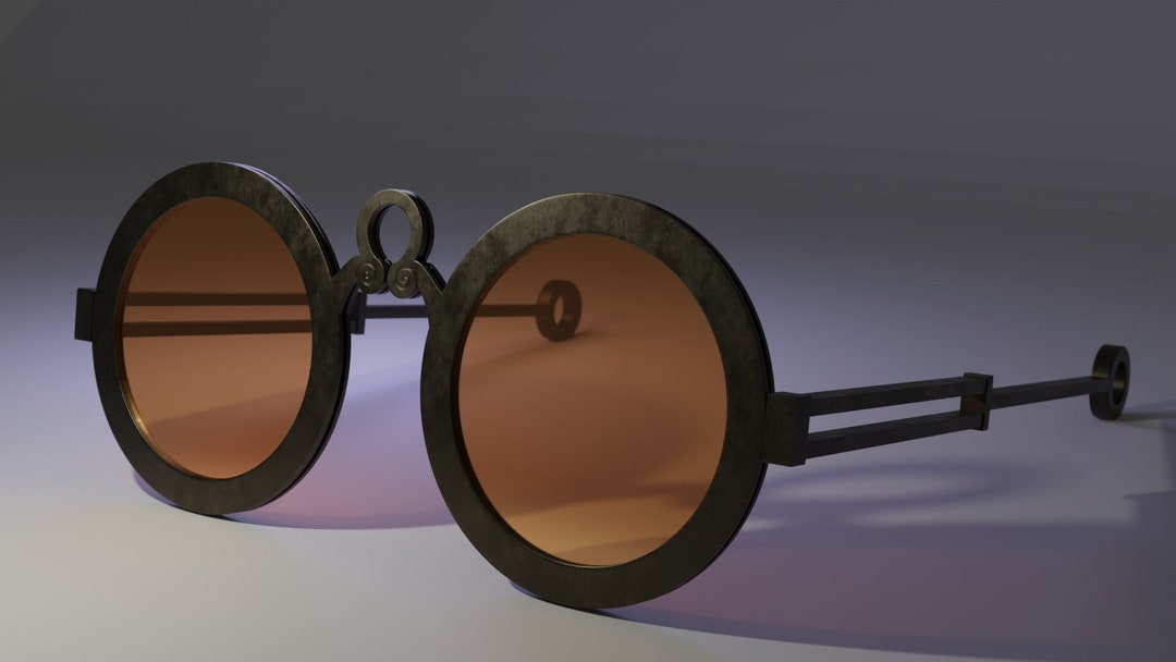 Mizu Glasses From Blue Eye Samurai / Perfect for Cosplay - ONLY 3D ...