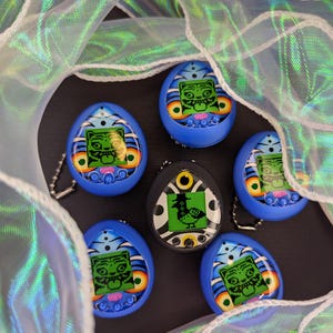 KPOP Demon Hunters - Derpy and Sussie, Jinu's Tiger & Bird Keychain ...