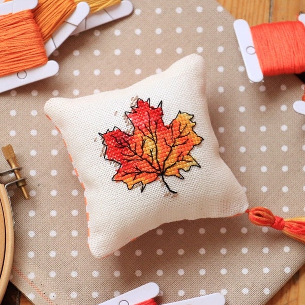 Fall Cross Stitch Pattern - Etsy