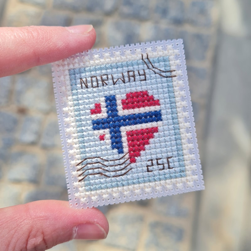 Norway Cross Stitch - Etsy