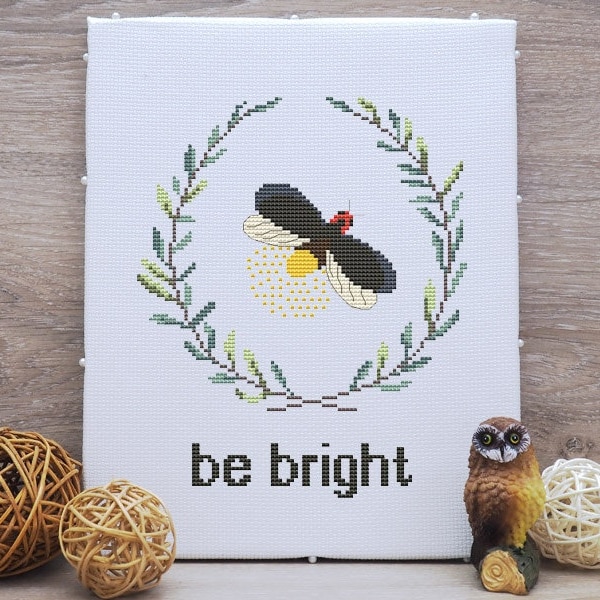 Firefly Cross Stitch - Etsy