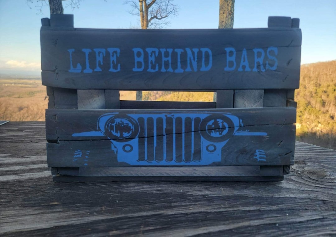 Jeep Designed Wooden Crate - Etsy