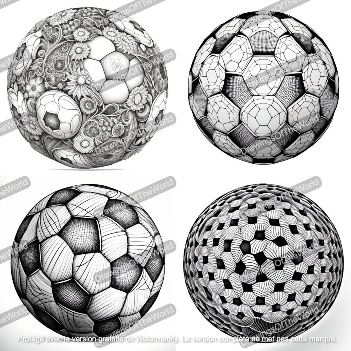 Football Printable Coloring Book for Football Lovers - Etsy