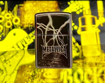 Metallica Lighter - Etsy