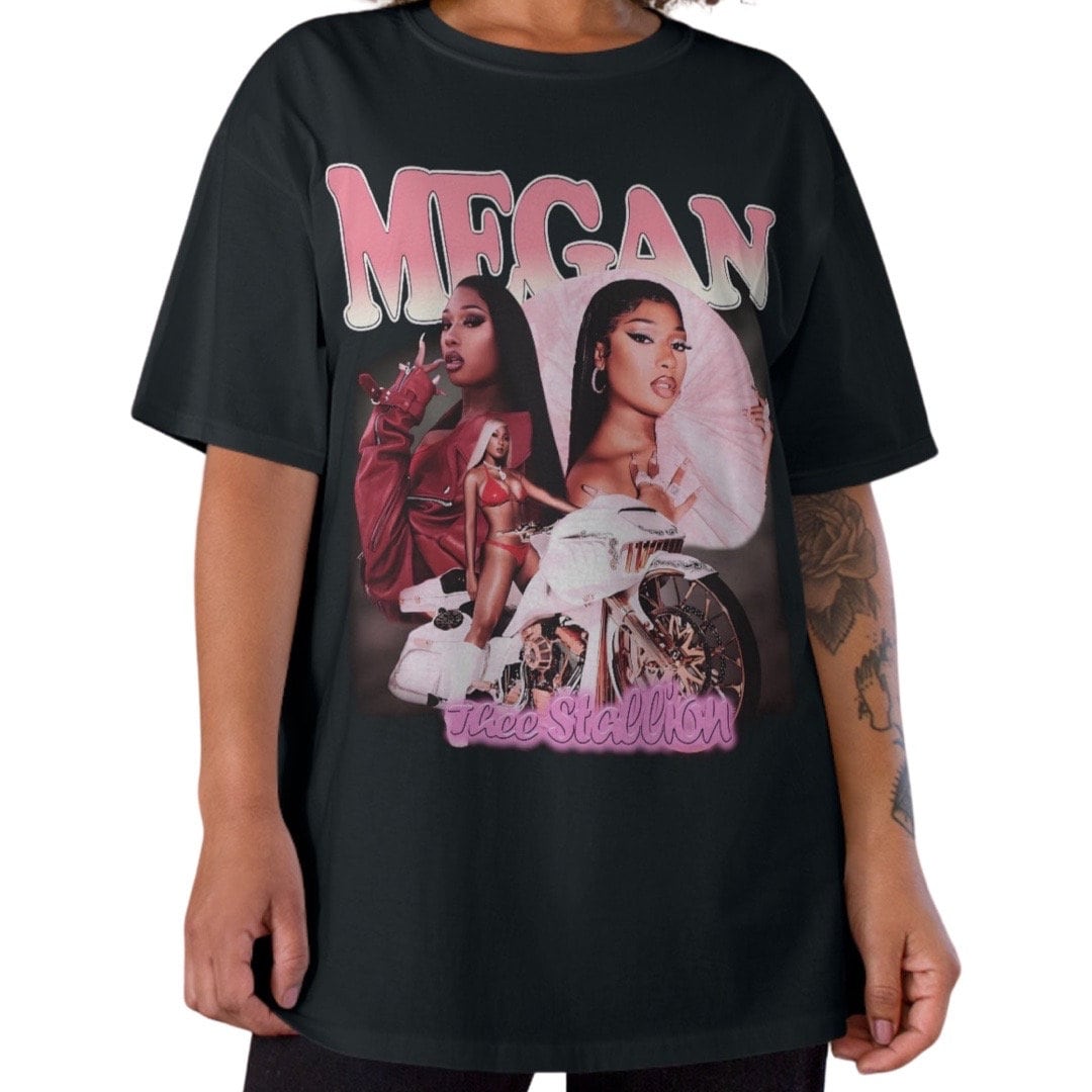 Camiseta Megan Thee Stallion Rapper Megan Thee Stallion Merch Para ...