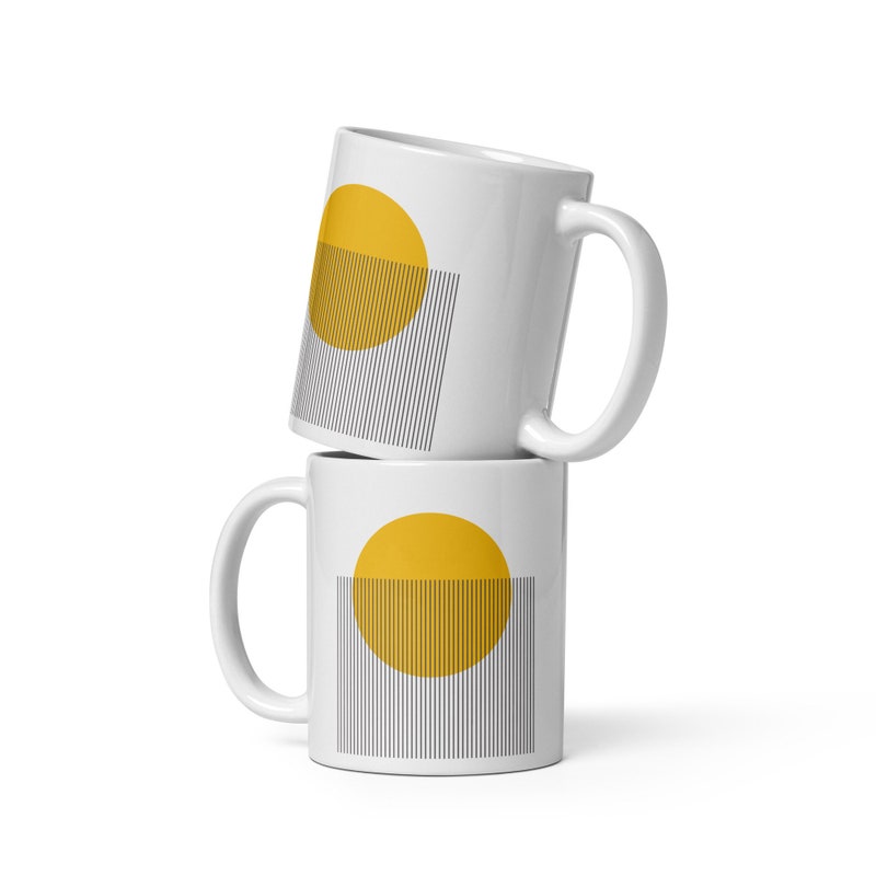 Geometric Mug - Etsy