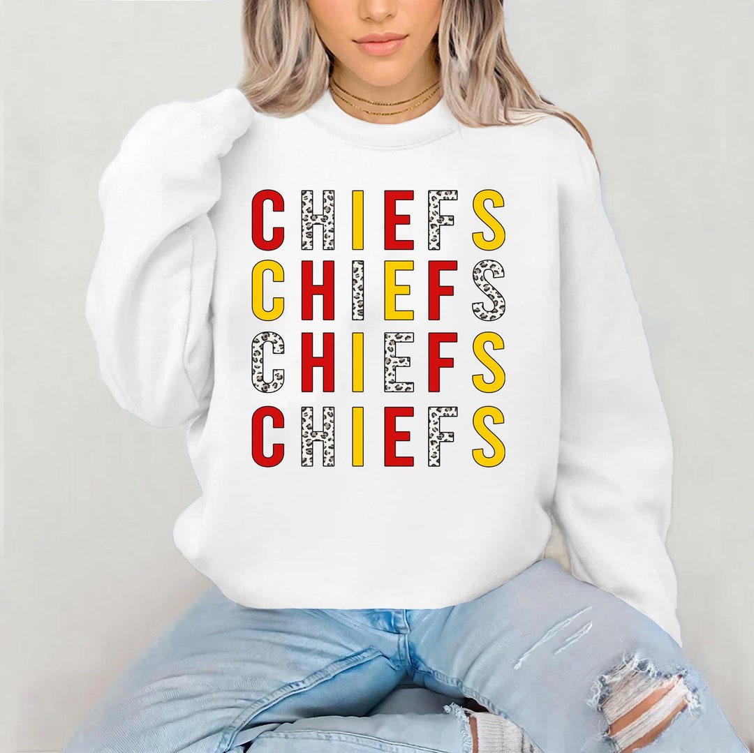 Chiefs Leopard KC Football PNG Digital - Etsy