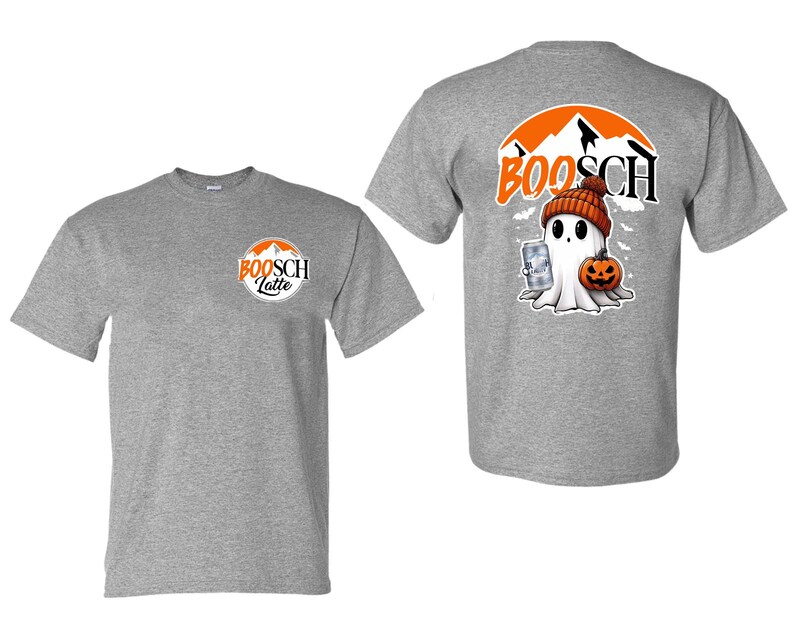 Boosch Latte Beer Halloween Ghost Digital PNG - Etsy