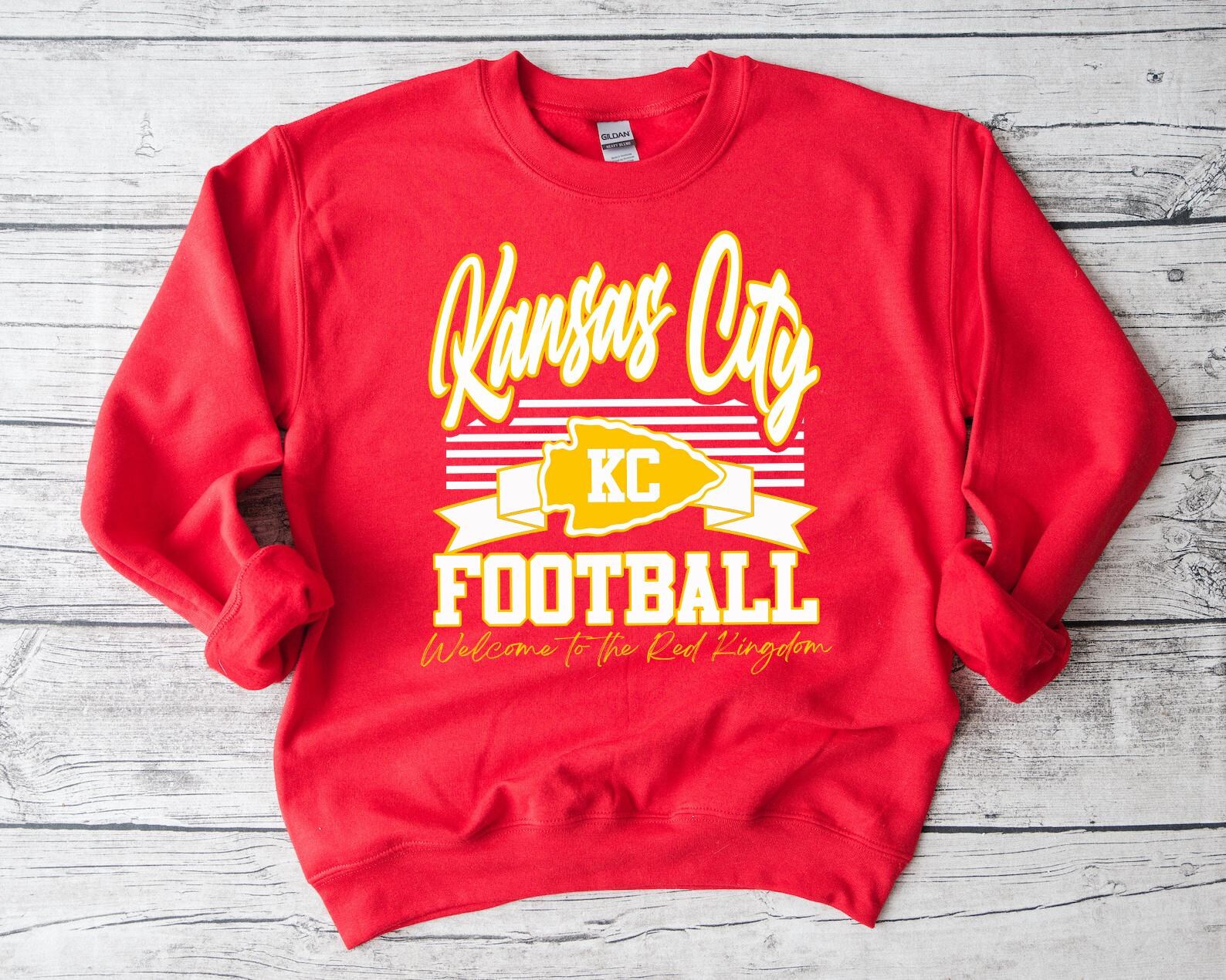 Chiefs Kansas City Football Stripes Digital PNG - Etsy