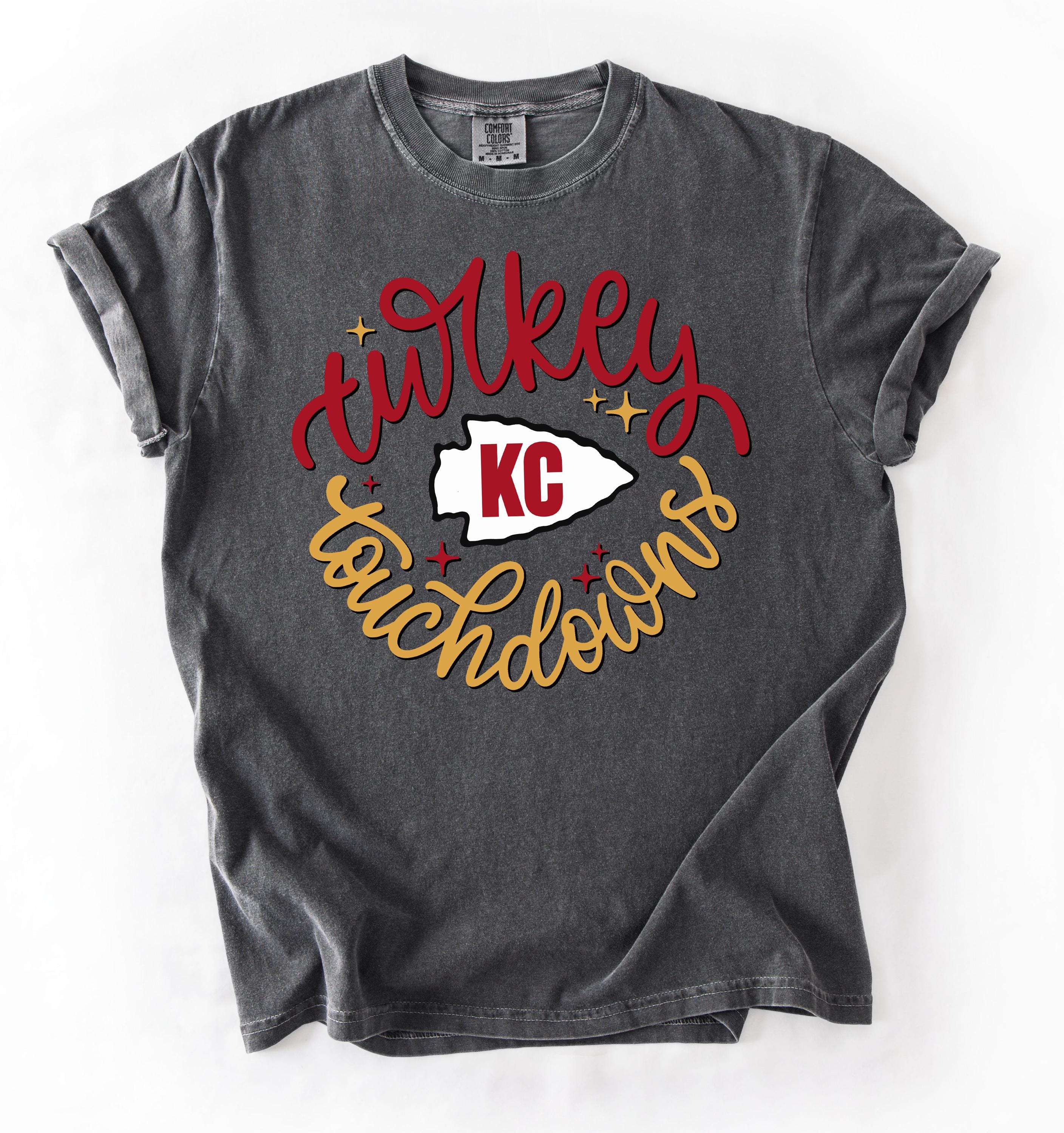 Turkey and Touchdowns Kansas City Chiefs Digital PNG Thanksgiving - Etsy