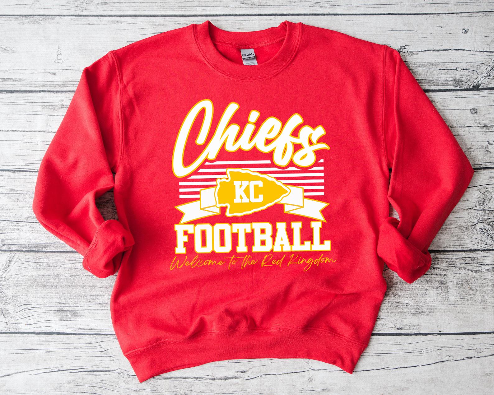 Chiefs Kansas City Football Stripes Digital PNG - Etsy