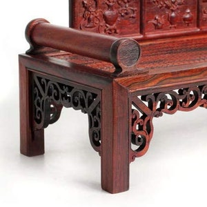 Beautiful Chinese Ming Era, 1400 to 1700s, Rosewood Carved Imperial ...