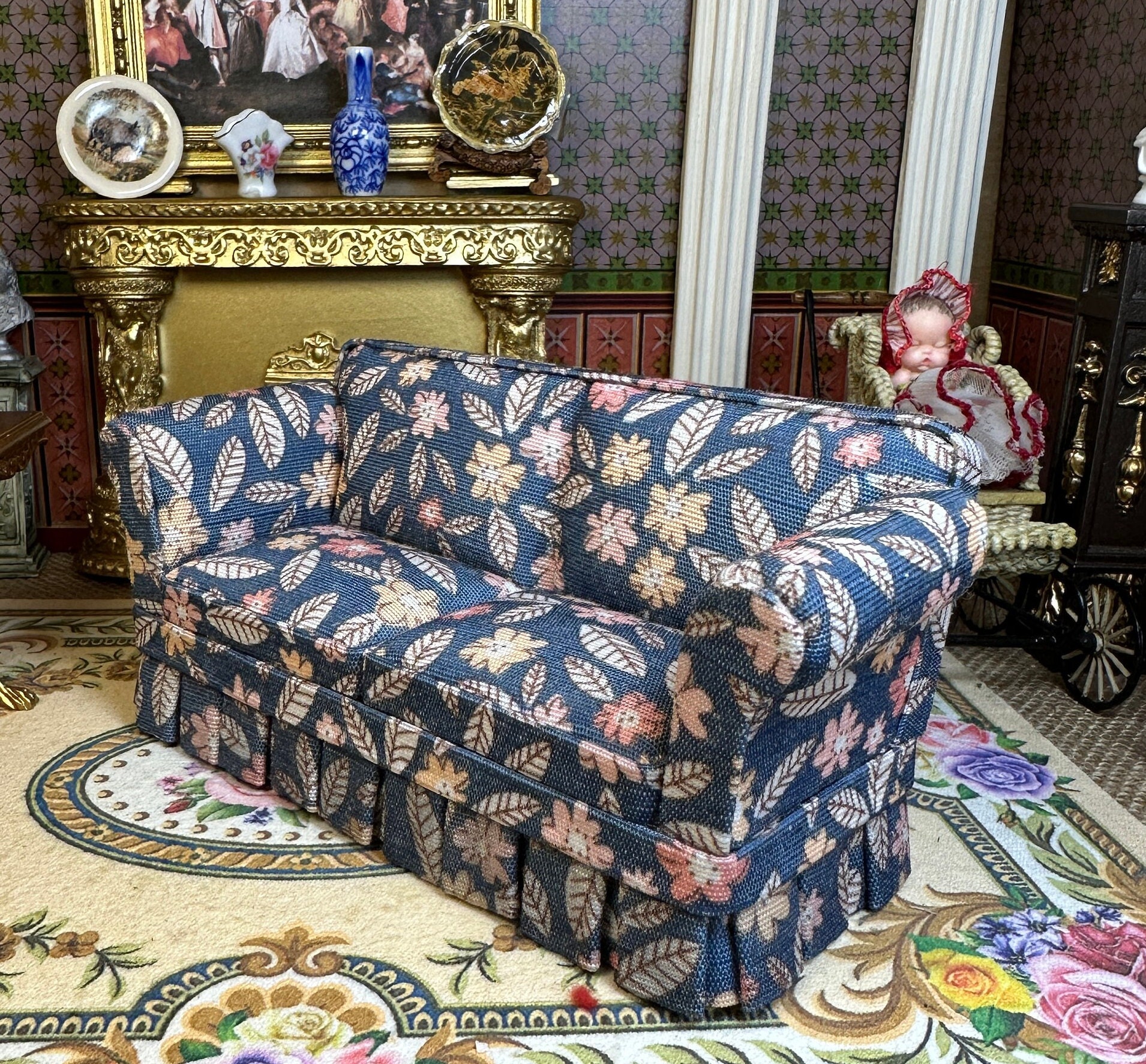 Overstuffed Sofa Etsy UK