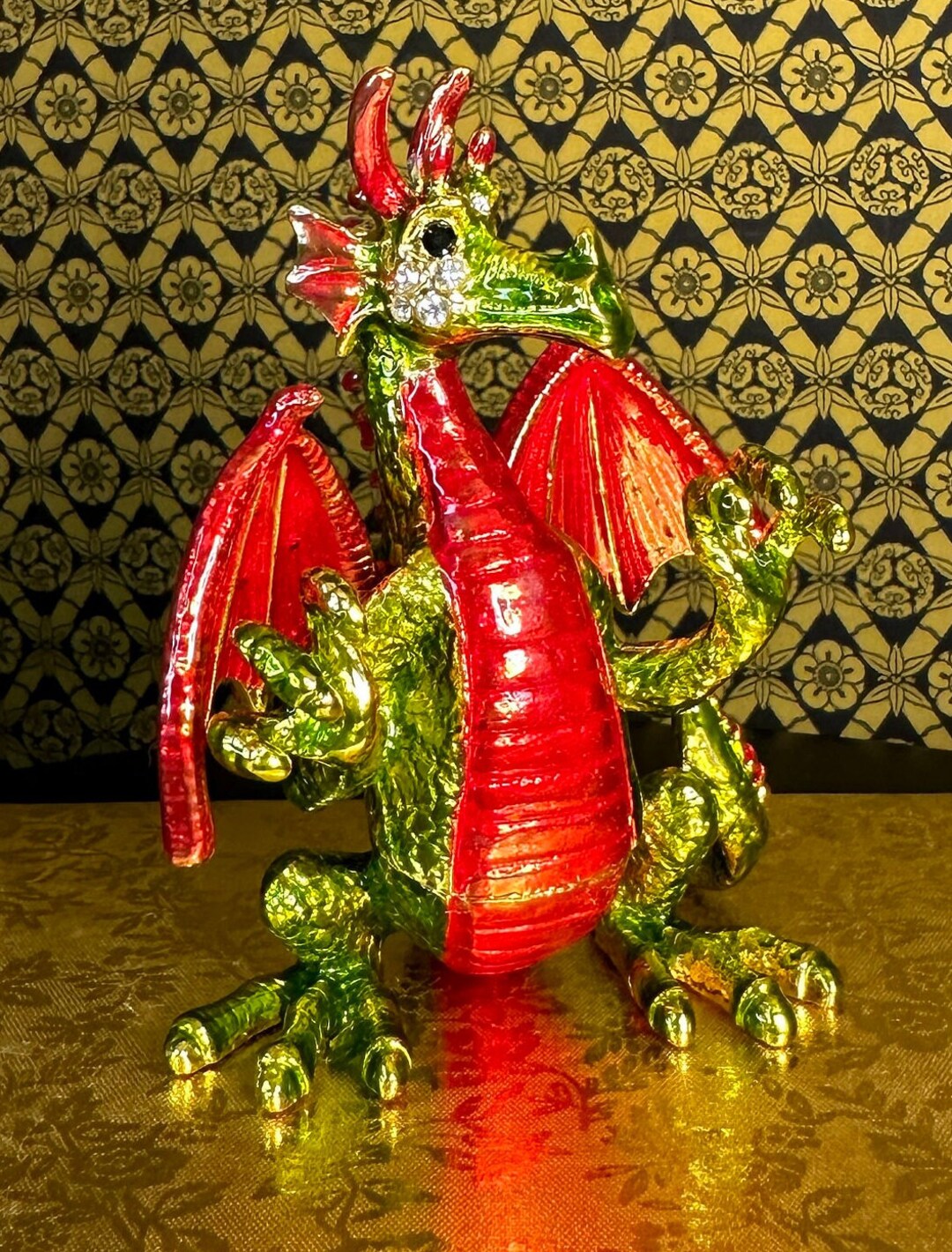 Every Action Figure Scene Room Box Dollhouse Needs a Fire Breathing ...