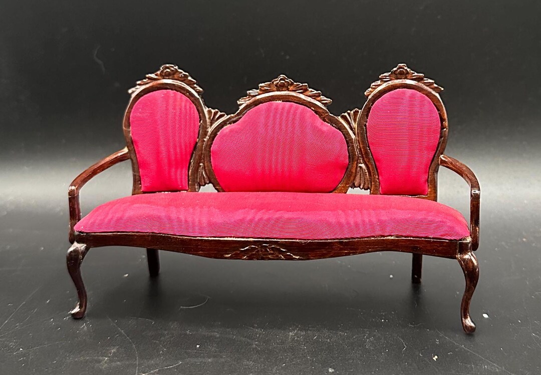 Vintage 1980s Sterling Hall Miniature Dollhouse Decor Replica Victorian ...