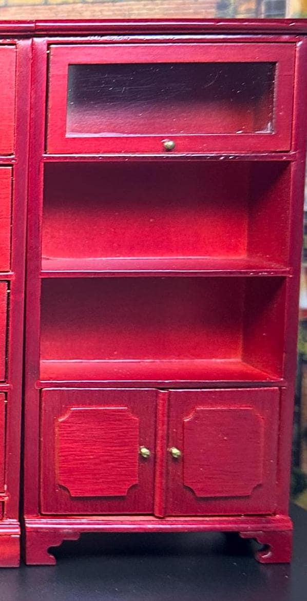 Town Square Miniatures Dollhouse Decor Replica 19th Century 3 Barrister ...