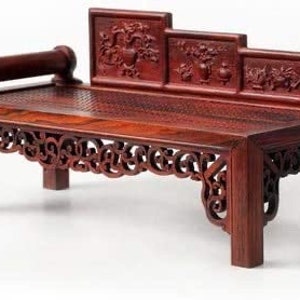Beautiful Chinese Ming Era, 1400 to 1700s, Rosewood Carved Imperial ...