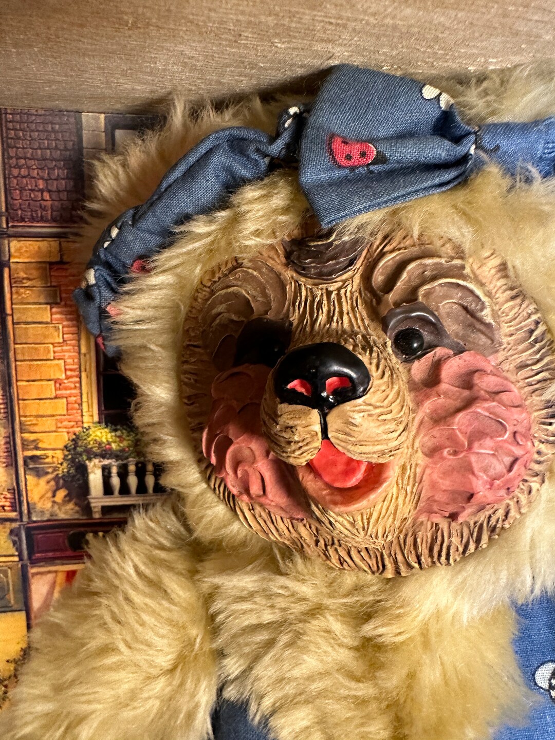 Vintage New 1999 Gund Teddy Bear Barton's Creek Collection Artist Pat ...