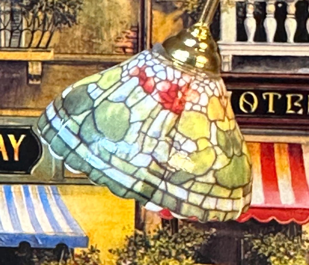 Reutter Porcelain Miniatures of Germany Dollhouse Decor Tiffany Style ...