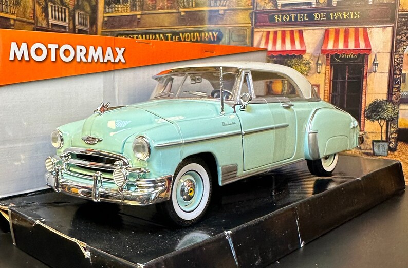1 24 Motor Max Timeless Legends Miniature Replica Die Cast Chevy Bel ...