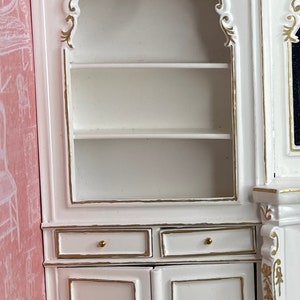 19th Century French Rococo Wall Unit Fireplace With Large Mirror - Etsy