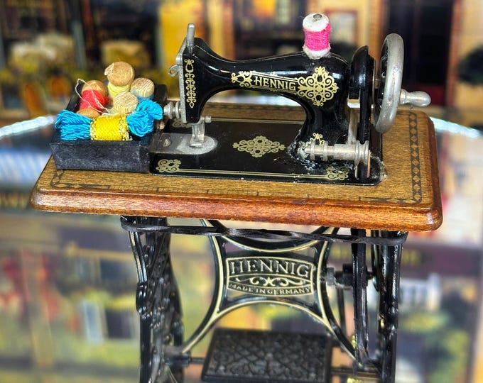REDESIGNED Bodo Hennig Miniature Dollhouse Decor Victorian to Mid 29th ...