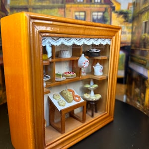 SECOND Reutter Porcelain Vintage 1980s Shadow Box Bakery Shop Wall ...