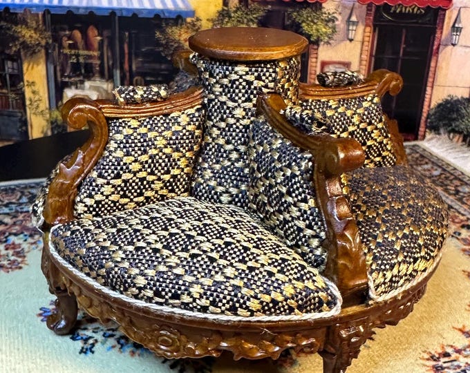 Beautifully Made Miniature Dollhouse Hotel Lobby Museum Decor Replica ...