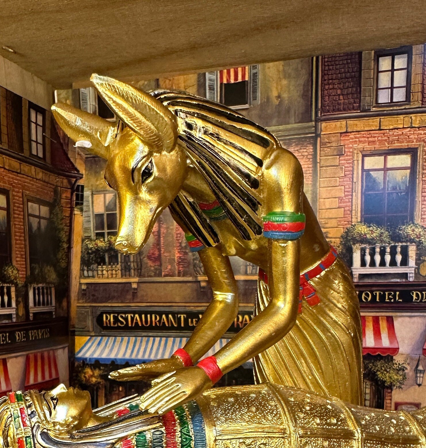 Ancient Egyptian Anubis God of the Underworld Mummification Statue - Etsy