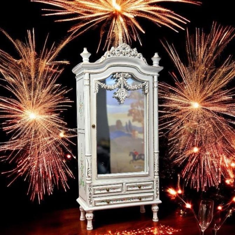 Rococo Armoire Louis Xv - Etsy