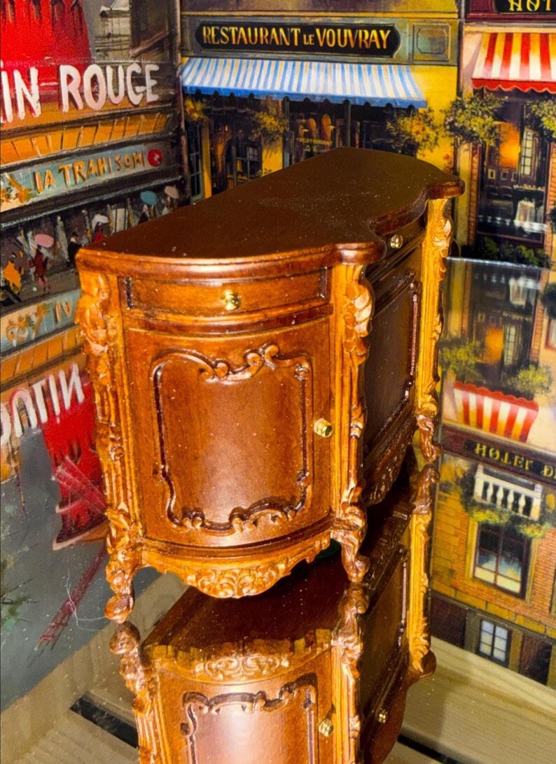 1:12 Pitt Wang and AHM Walnut Side Board or Buffet - Etsy