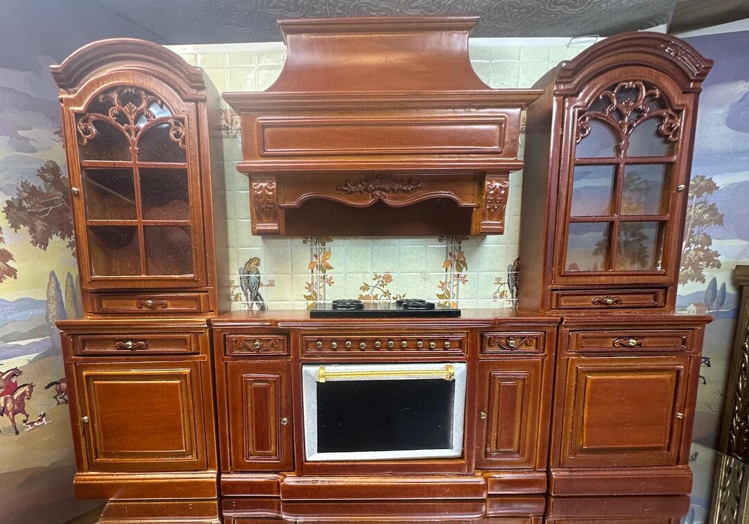AHM and Yiyuan Artware Miniatures Dollhouse Kitchen Decor Replica ...