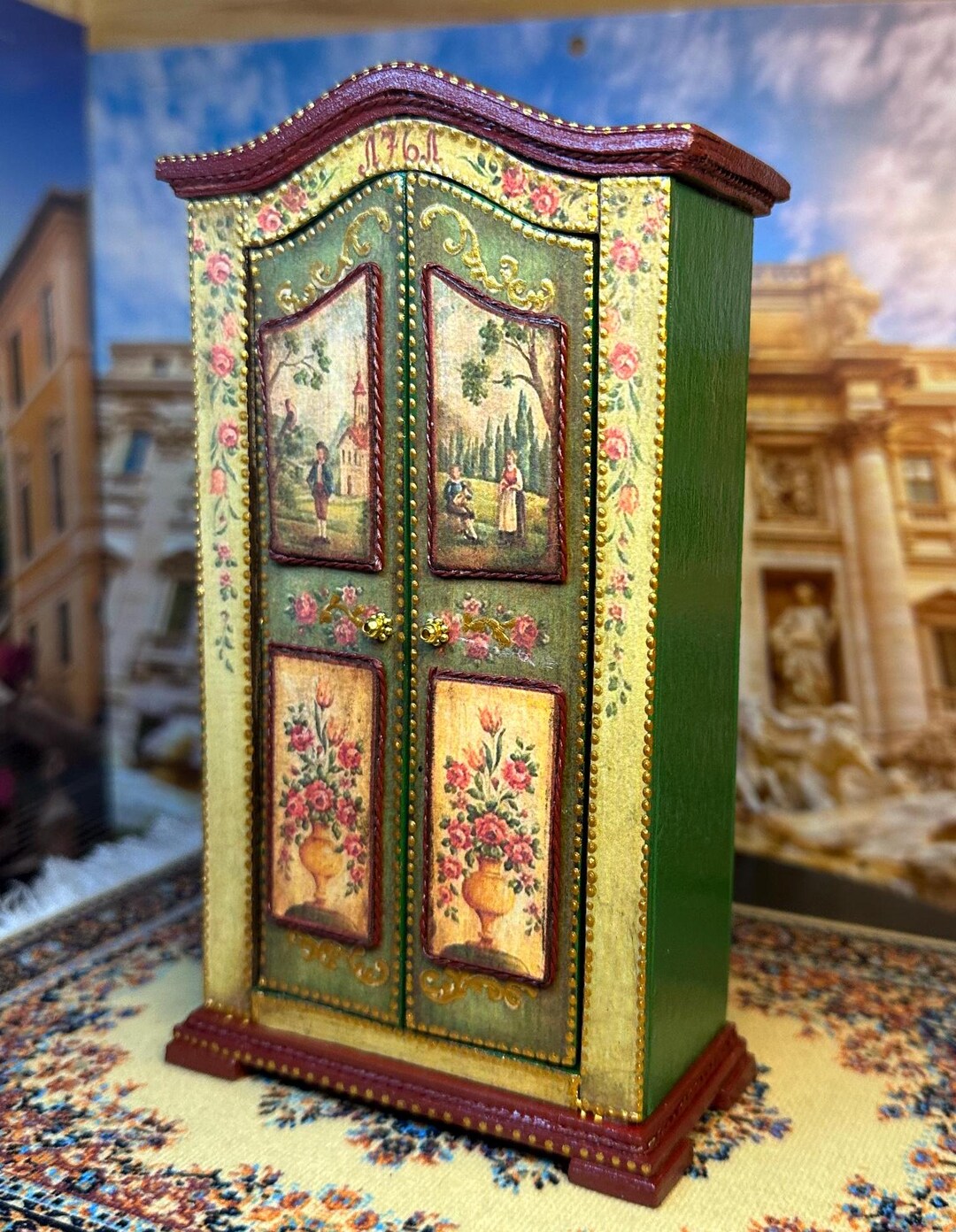 Miniature Dollhouse Decor 18th Century Tyrolean Folk Totally ...