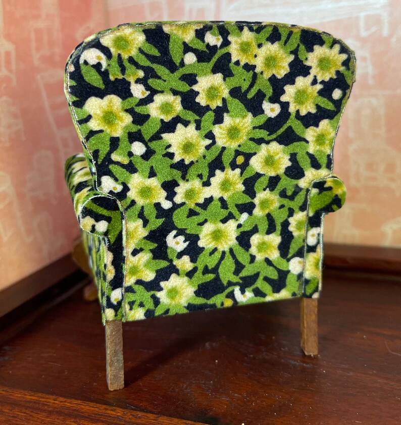 Pre 1989 Beautiful Dollhouse Scale Queen Anne Victorian Chair - Etsy