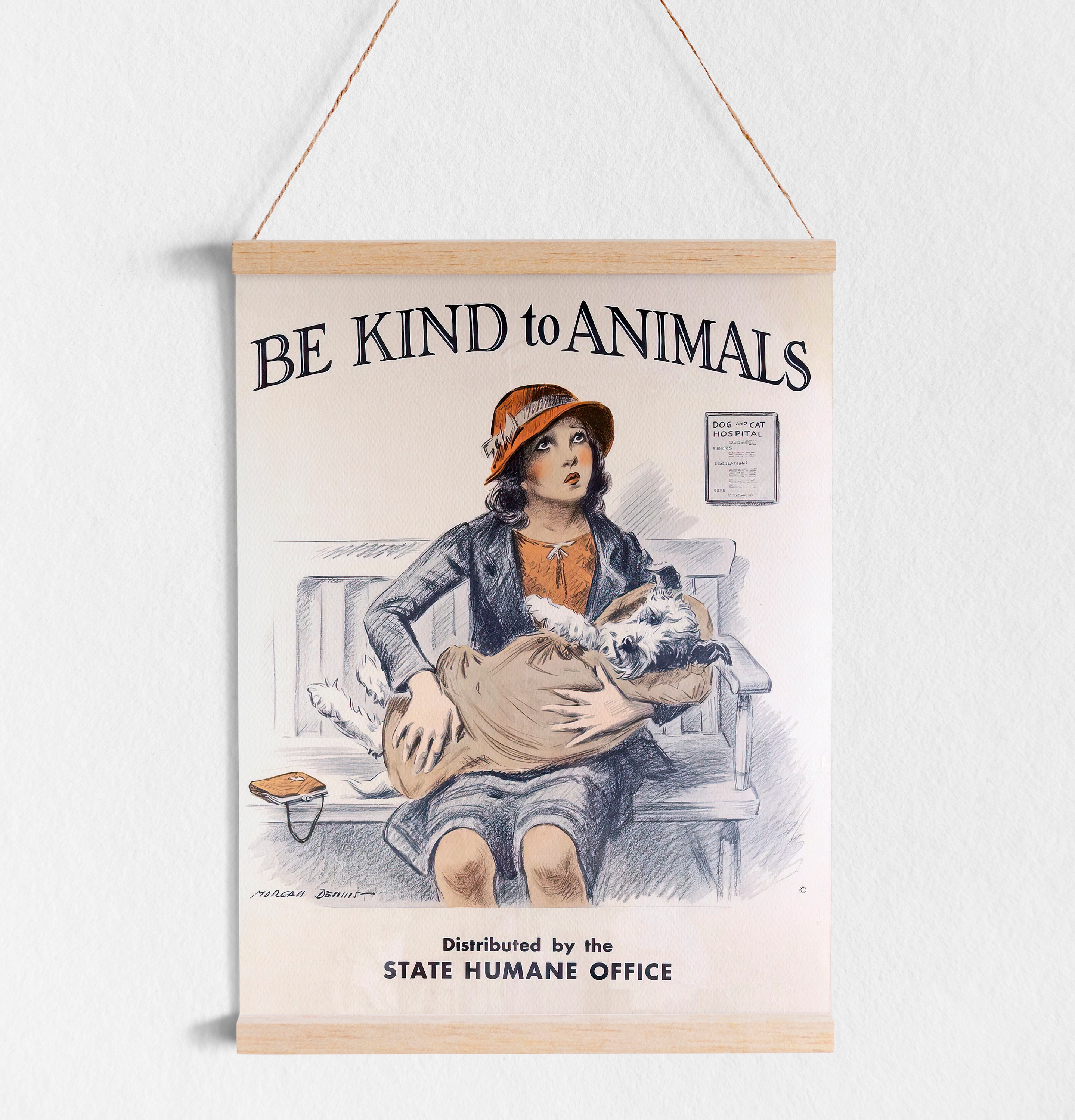 Be Kind to Animals Printable Poster Digital Download Animal Lover Gift ...