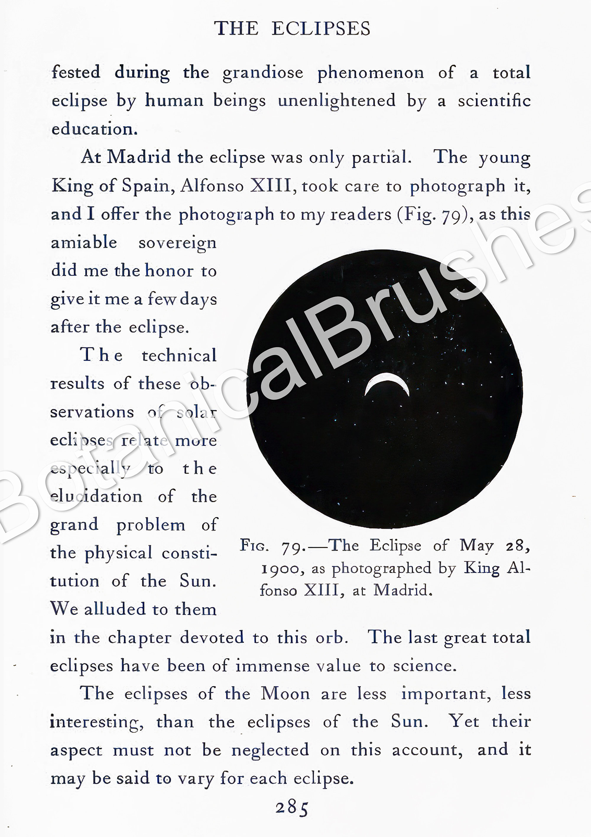 Printable the Eclipses Wall Art Antique Astronomy Print Astronomy Page ...